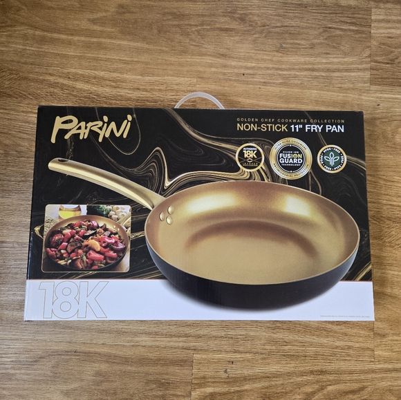 Parini | Kitchen | Parini 1 Fry Pan Golden Chef Cookware Collection Non ...